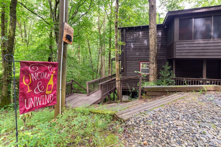 Wine Country Cabin In The North Georgia Mountains - Wolf Mountain Vineyards, Dahlonega