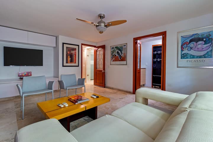 Hermoso Apartamento De Dos Habs. En Castillogrande - Cartagena