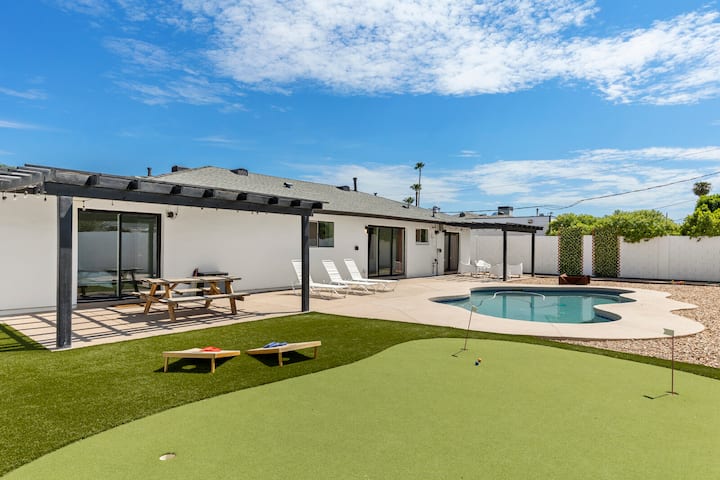 Modern Retreat | Spacious 4bdrm Hm&yrd•8m 2 Oldtwn - Scottsdale, AZ