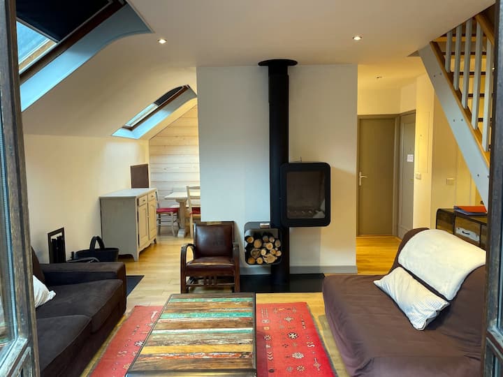 Chamonix Belgiqueb | 2 Bedrooms With Log Burner - Chamonix-Mont-Blanc