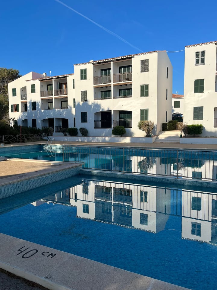 Apartamento Moderno, 5 Min De La Playa Con Piscina - Minorca