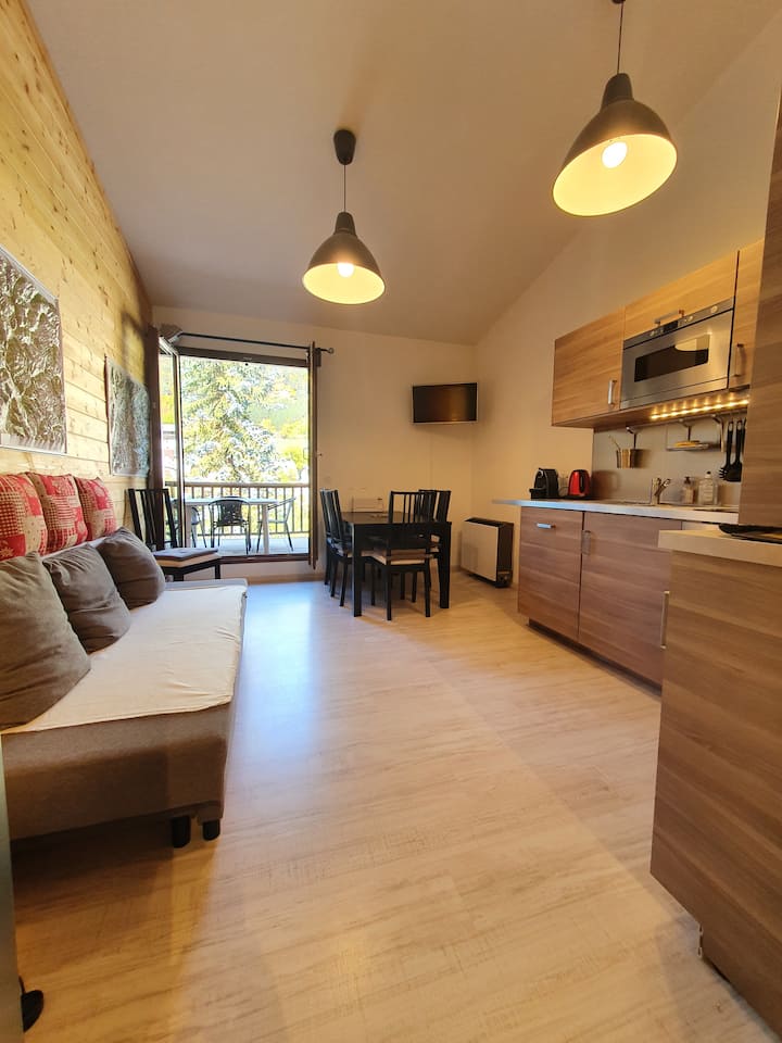 Aravet Dplx T2 Coin Montagne, 6p, P. Pistes, Nord - Serre Chevalier