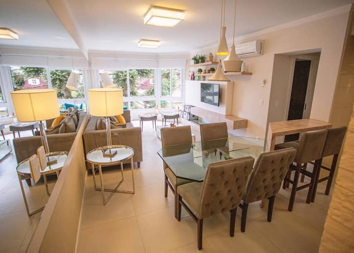 Impecável Apartamento A 3 Min Da Rua Coberta - Gramado