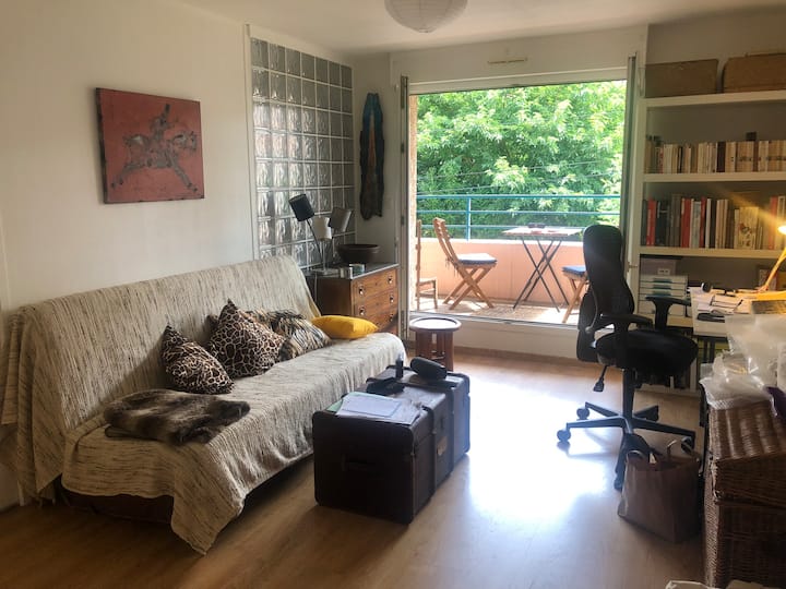 2 Pièces Cosy Avec Balcon Plein Sud - Ibis Toulouse Purpan Aeroport