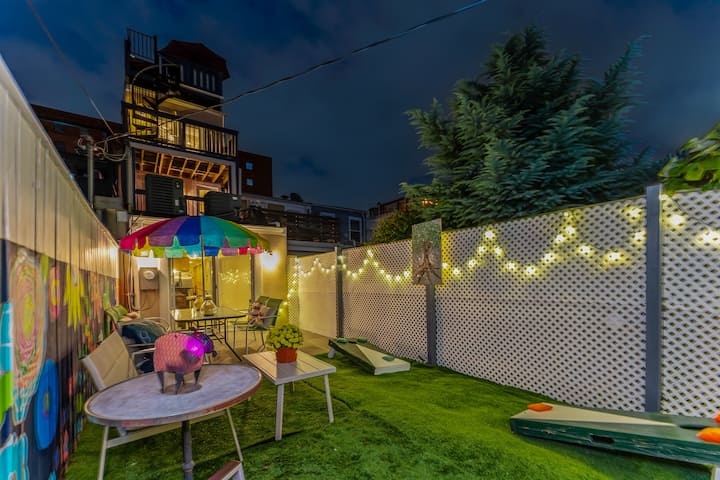 Roof Terrace, Stadium Walkable, Garage & Backyard - Baltimore, MD