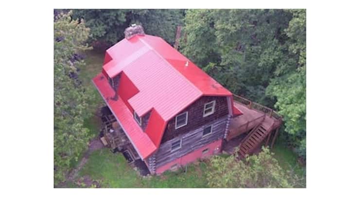 5-bed Log-home W Deck, Trails, Beach, 10-min To Ou - Athens, OH