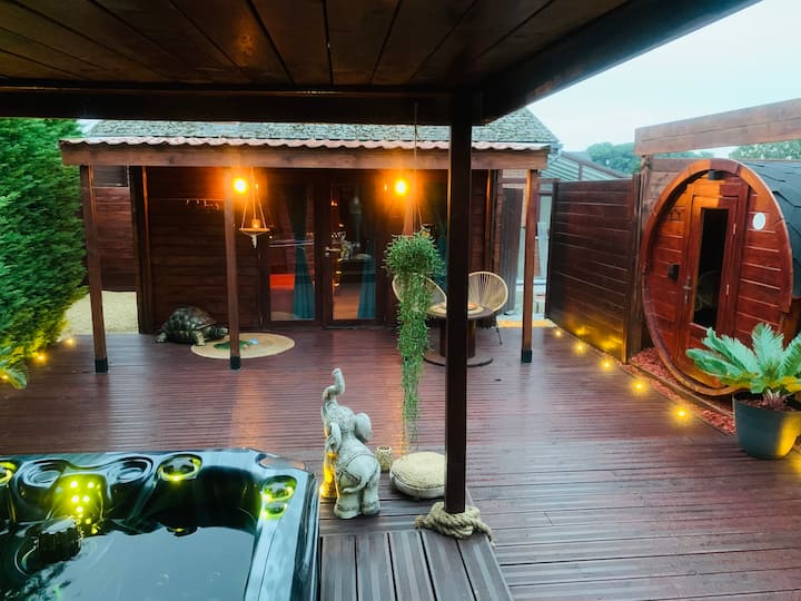 Chalet Cosy Au Calme Avec Son Spa Privatif - La Louvière