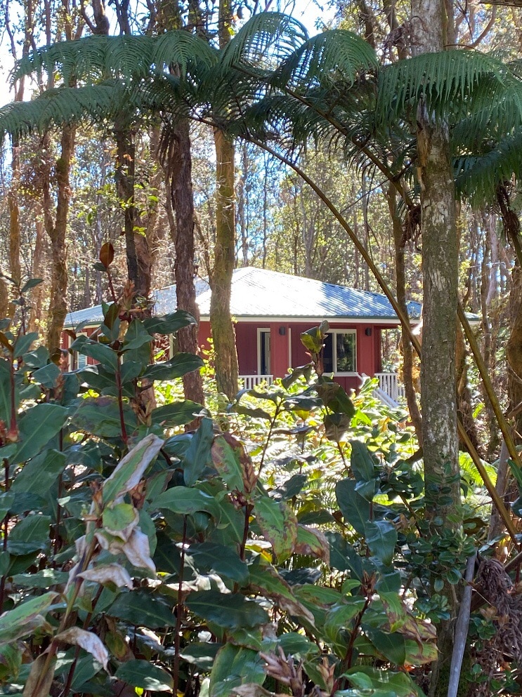 Little Red Cottage - Cottages for Rent in Volcano, Hawaii, United ...
