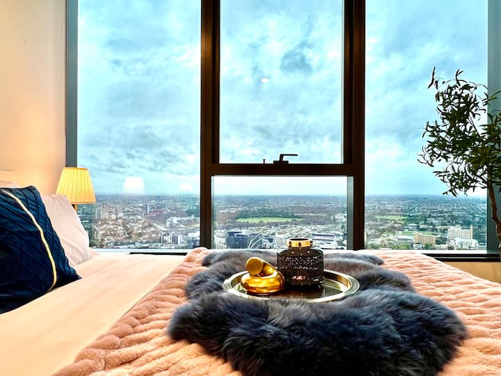 Heart Cbd Level 55 Great View 2 Bedrooms +Balcony - Melbourne