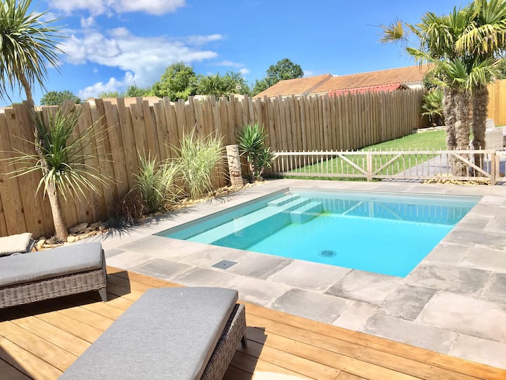 Super Villa 3 Chambres Avec Piscine. - Saint-Michel-en-l'Herm