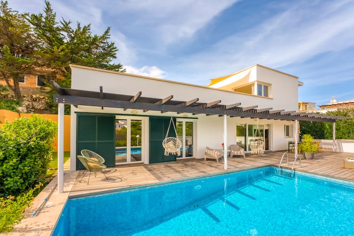 Elegante Chalet En Cala Llonga Con Vistas Al Puerto De Mahón, Menorca - Mahón