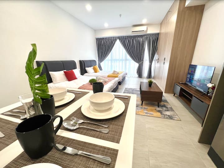 Near Klia/ Suite For 4 Bellsuite Sepang Xiamen Uni - Sepang