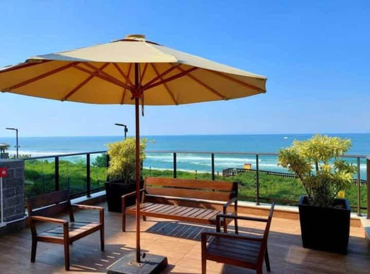 Apartamento Encantador Frente Pro Mar Com Piscinas - Barra Velha