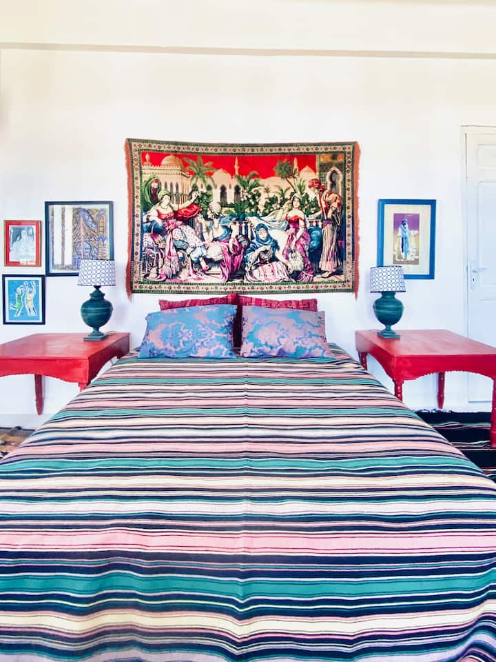Suite Luxueuse: 2 Chambres & 1 Salon - Vue Océan - Tangier
