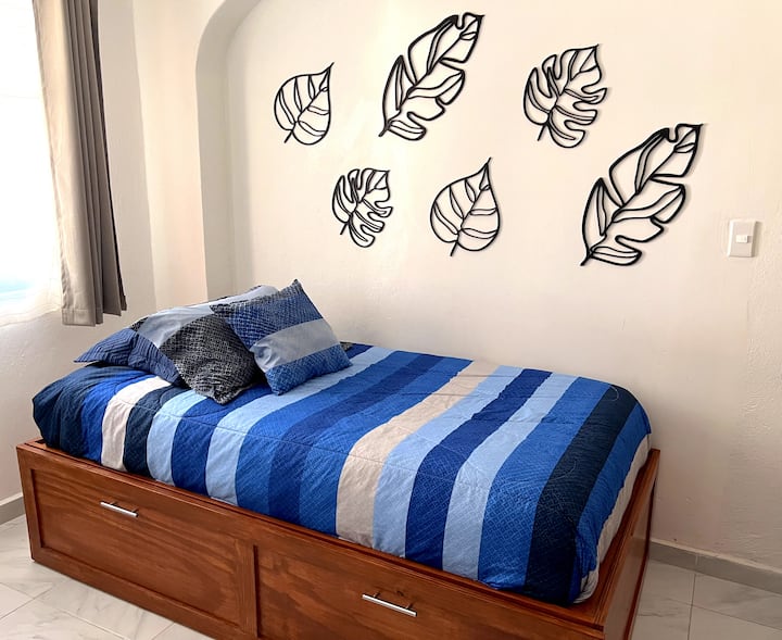 Estudio En Zh, Perfecto Para Viajeros Largo Plazo - Cancún