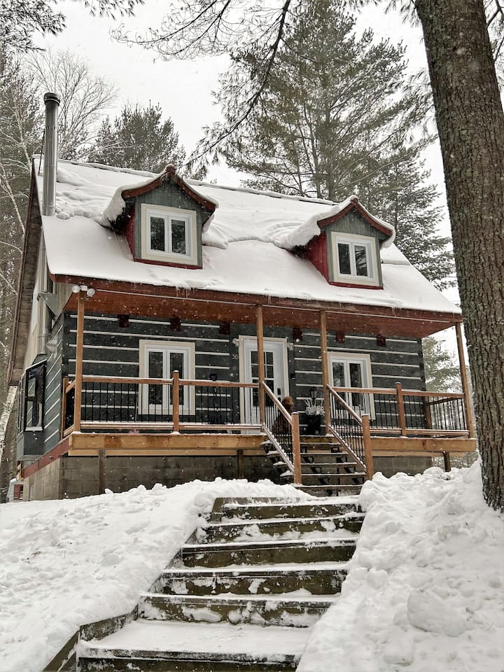 Le Baumier, Chalet En Nature - Piste Ski De Fond - Quebec