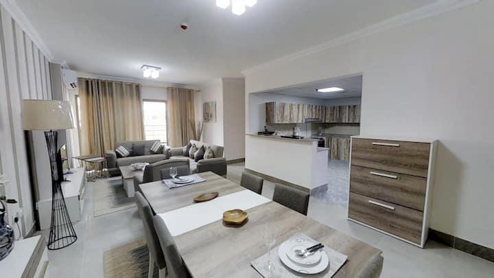 Private Room (2 Single Beds) In 2bhk Apartment - Qatar