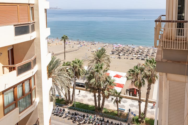 Malagueta Ocean Views/walk To Downtown/fast Wifi - Málaga