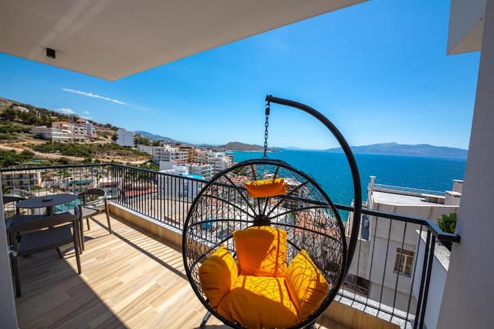 1-bedroom Apartment With Balcony And Sea View 4pax - Sarandë