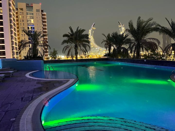 شقة فندقية في لوسيل مارينا - Doha
