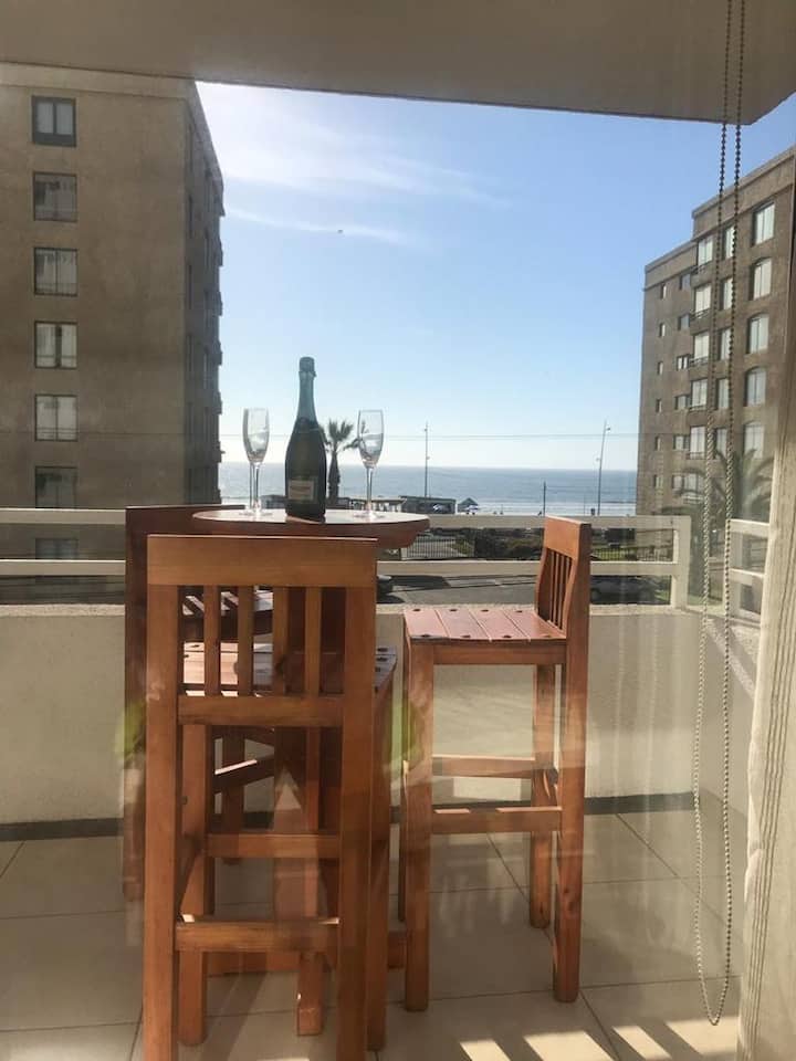 Departamento Vista Al Mar 3 Habitaciones,2 Baños. - La Serena