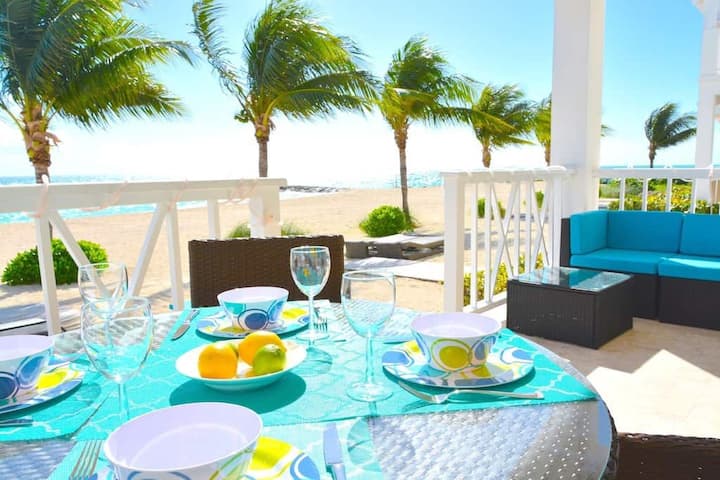 Blue Horizon Villa - Beachfront Villa, Palm Cay - 나사우