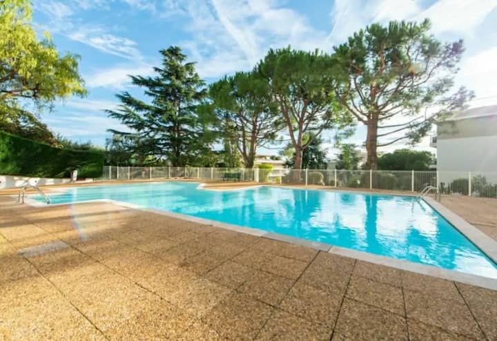 Joli Studio 3e éTage Résidence Calme Avec Piscine - Nizza