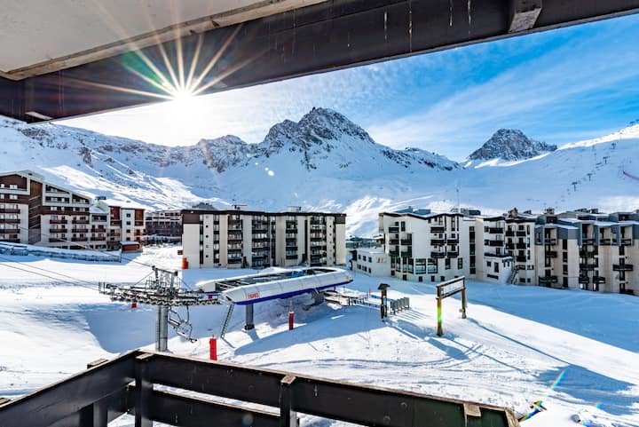 Val Claret Studio, Ski In/ Out - Val Claret