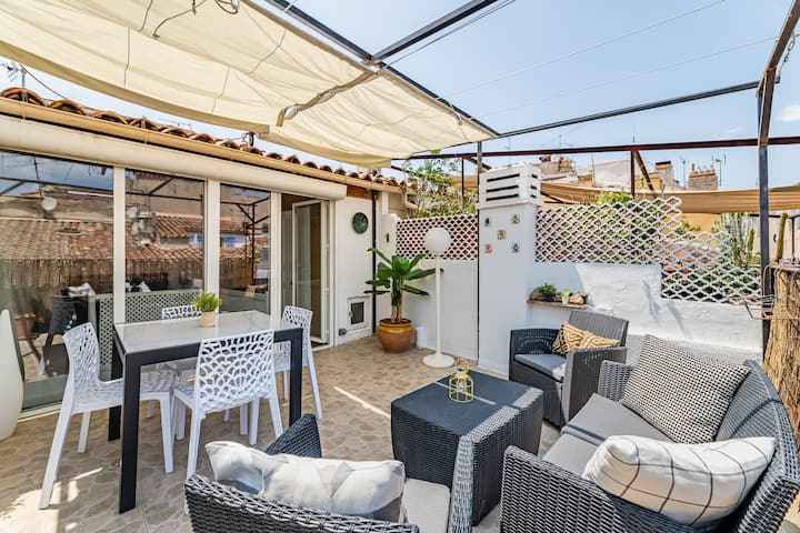 T3 /La Terrasse Vignol, Parking Inclus: Classé 3 * - La Ciotat