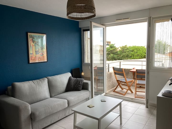 Appartement 1 Chambre à 2 Min De La Plage - Palavas-les-Flots