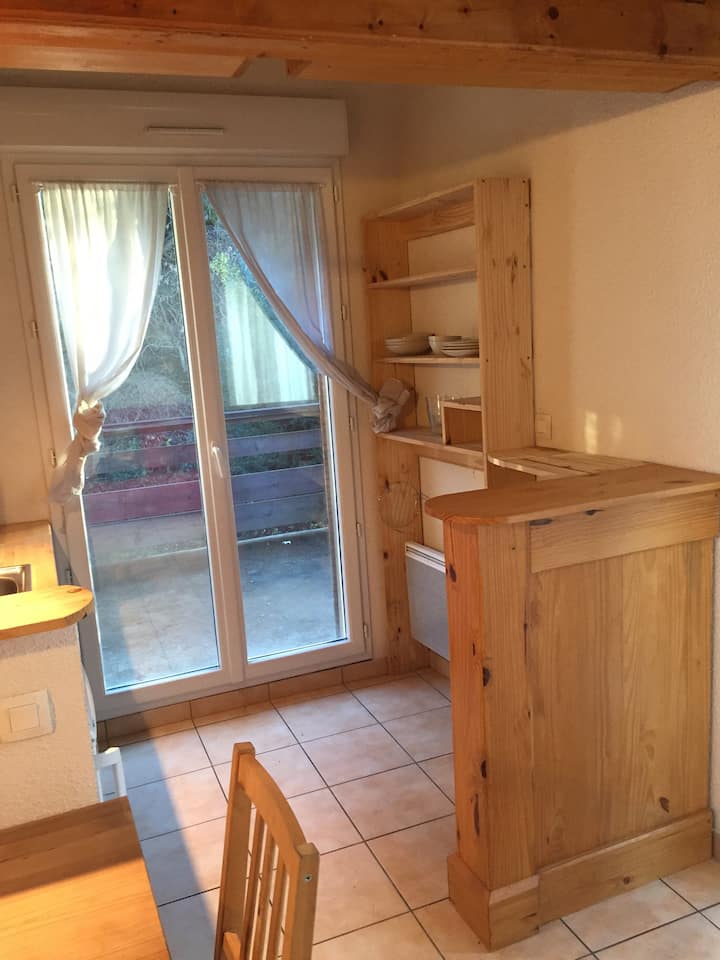 Super Studio Duplex Terrasse - Crolles
