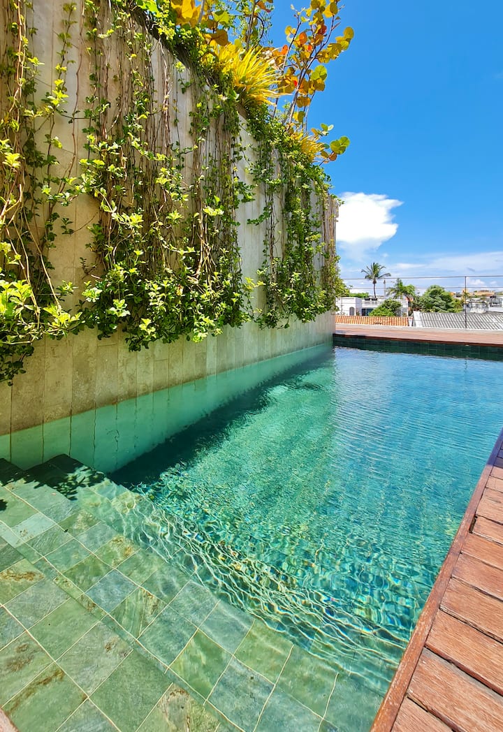 Fully Equipped Apt. Walled City With Rooftop Pool - Cartagena