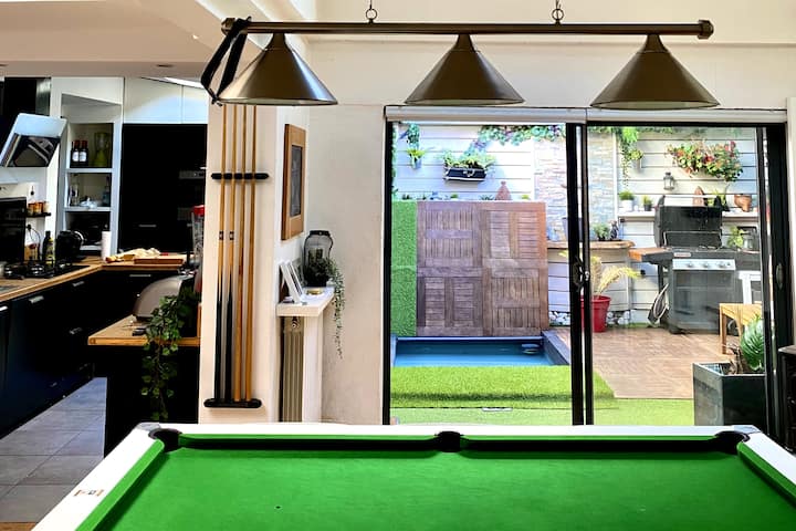 Central Apt With Terrasse & Little Pool - La Grande Plage - Biarritz