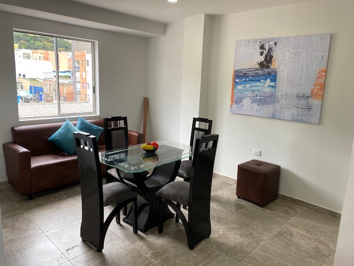 Hermoso Apartamento Nuevo Y Amoblado Todo Incluido - Bogota