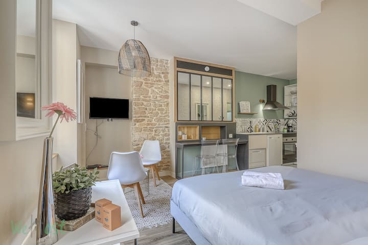 Studio Cosy Tout éQuipé - Centre-ville Dijon - Dijon