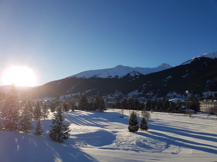 Moderne 3,5 Zimmer Mit Balkon - Golfpark Davos - Davos