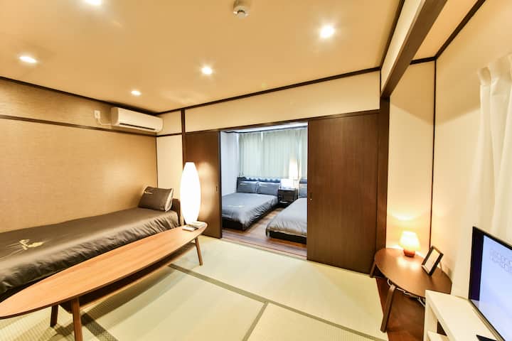 201/8 Min From Nipponbashi Sta/over 50㎡/wifi/a3901 - Osaka