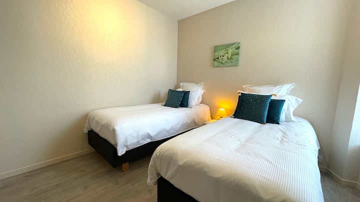 Chambre Twin, Hôtel Guérande - Loire-Atlantique