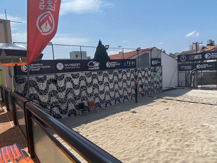 Quadra Beach Tennis, Lazer, Festas, Aniversários - Sorocaba