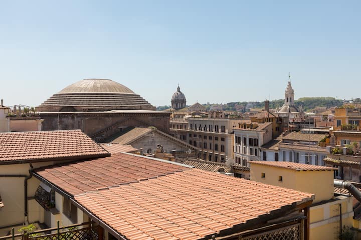 Incroyable Appartement Avec Vue Panthéon - Rome