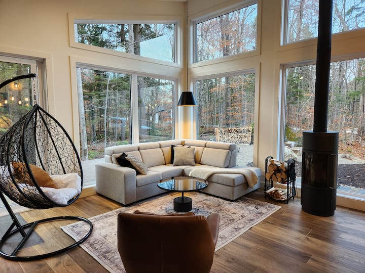 Chalet Feu En Pleine Nature à Tremblant. - Mont-Tremblant