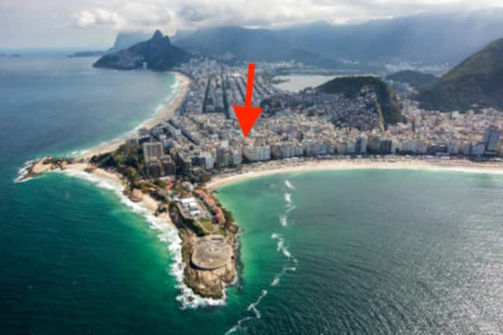 Loft Com Localização Espetacular Em Copacabana! - Ipanema