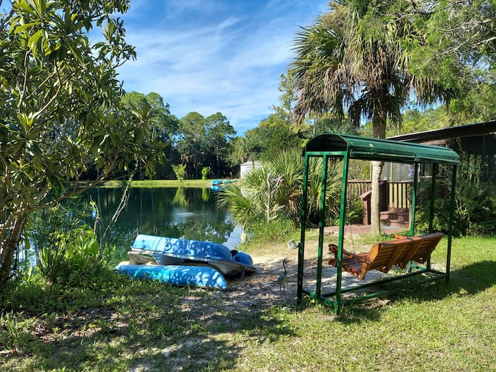 The Lake Retreat R/v Property, Primo Rv Location! - Steinhatchee, FL