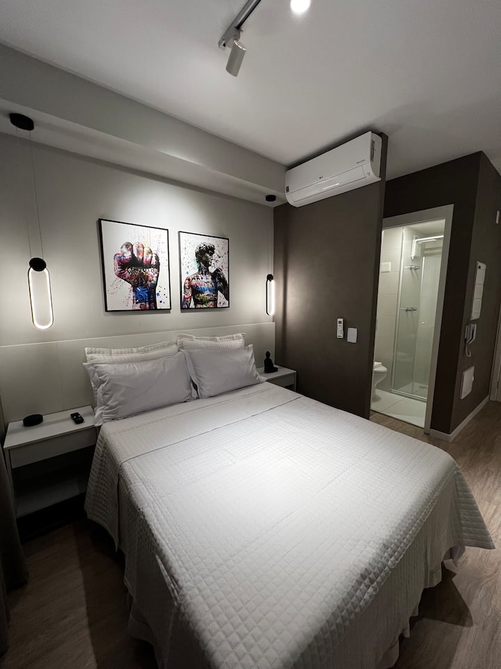 Studio Shopping Frei Caneca, Varanda, Ac E Lazer - São Paulo