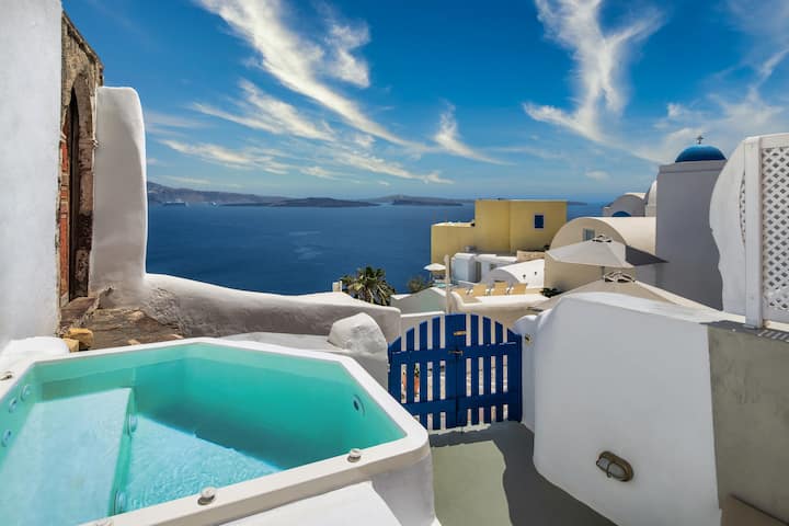 Danai House-volcano View - Oia