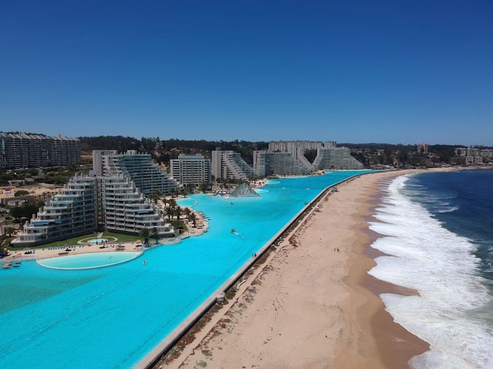 Depto Exclusivo San Alfonso Del Mar Algarrobo Wifi - Algarrobo