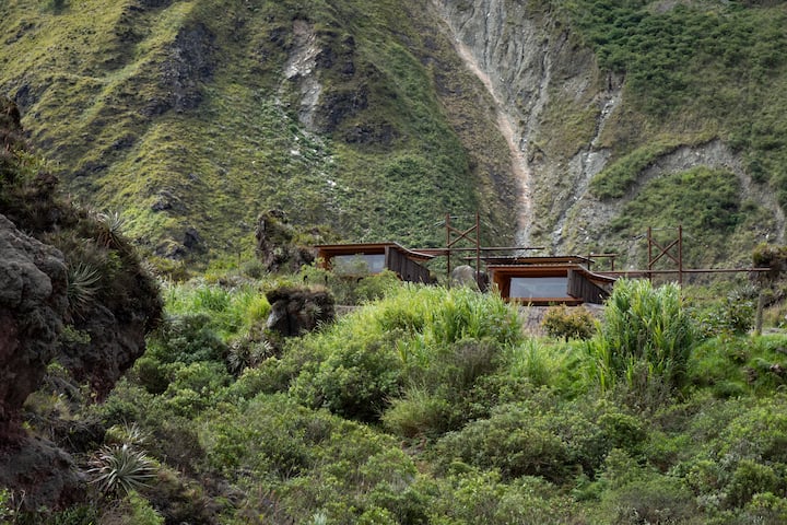 Vivienda Vacacional Al Pie Del Volcán Tungurahua - Ecuador