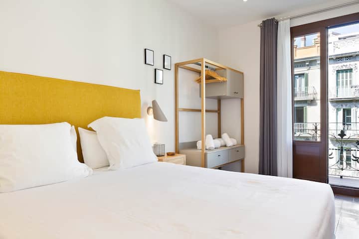 Apt W/ Balcony & Office On Upper Floor - 34 - Barcelona