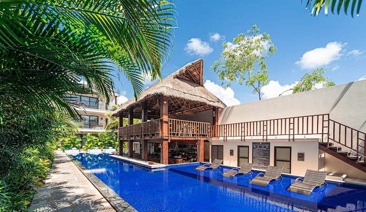 Spacious Secure Lux 3 Bedroom Condo In Aldea Zama - Tulum