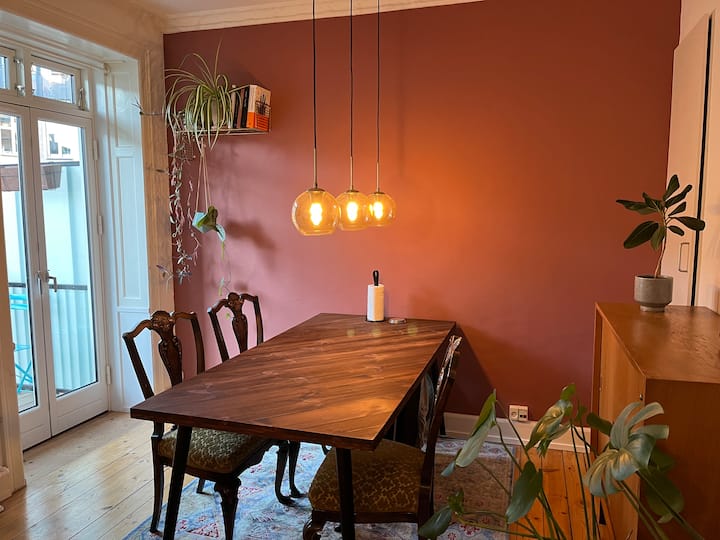 Skøn Lejlighed Med Altan I Hjertet Af Nørrebro - Copenhaguen